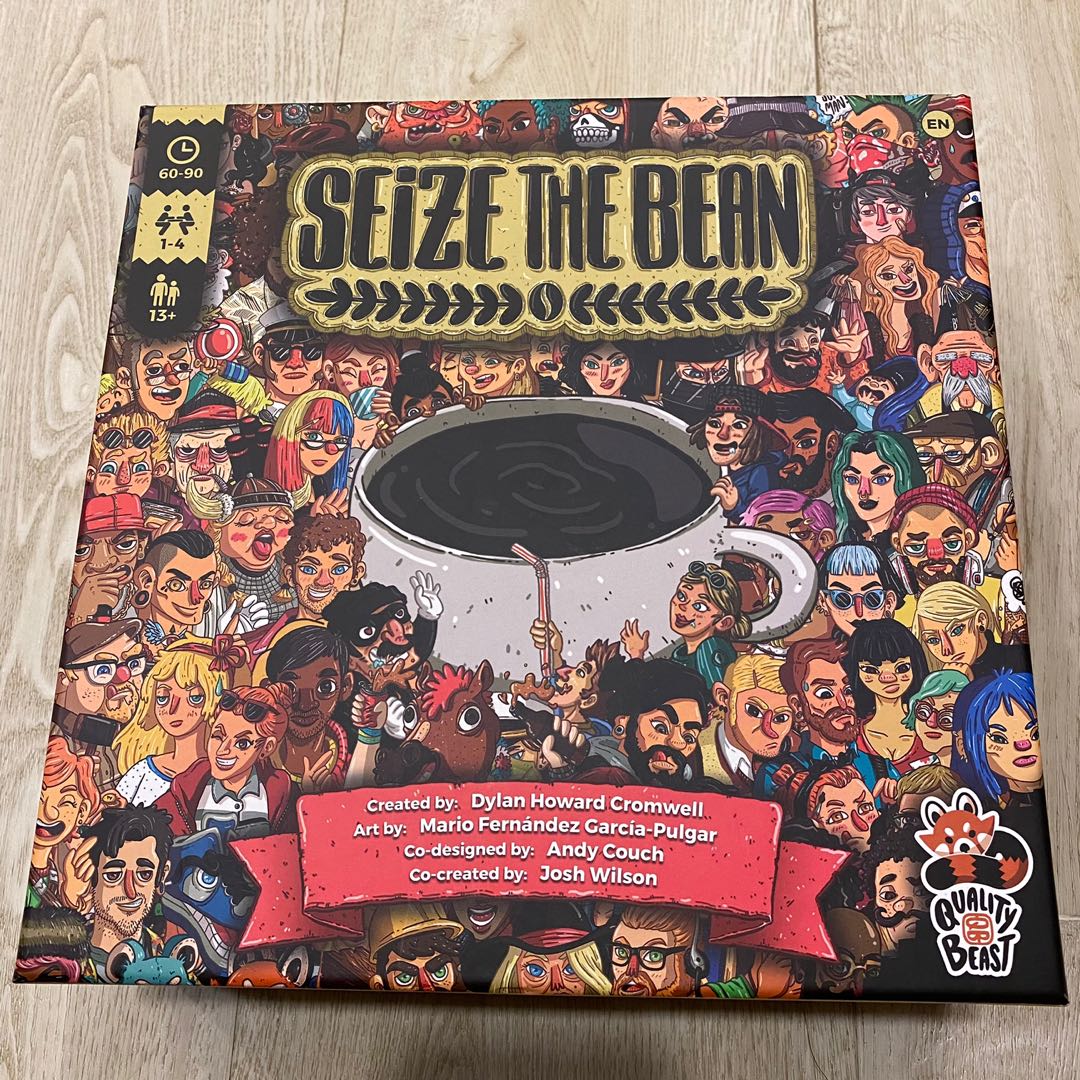 Seize the Bean KS Board Game, Hobbies & Toys, Toys & Games on Carousell