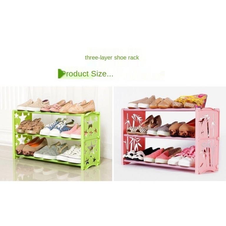 Shoe Storage Organizer 5 Tier Shoe Rack Shoe Cabinet Cute Shoe Rack for ...