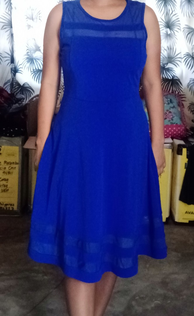 Simple blue dress, Women's Fashion, Dresses & Sets, Dresses on Carousell