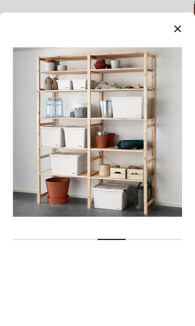 SOCKERBIT Ikea Storage Box with lid, Furniture & Home Living, Home ...