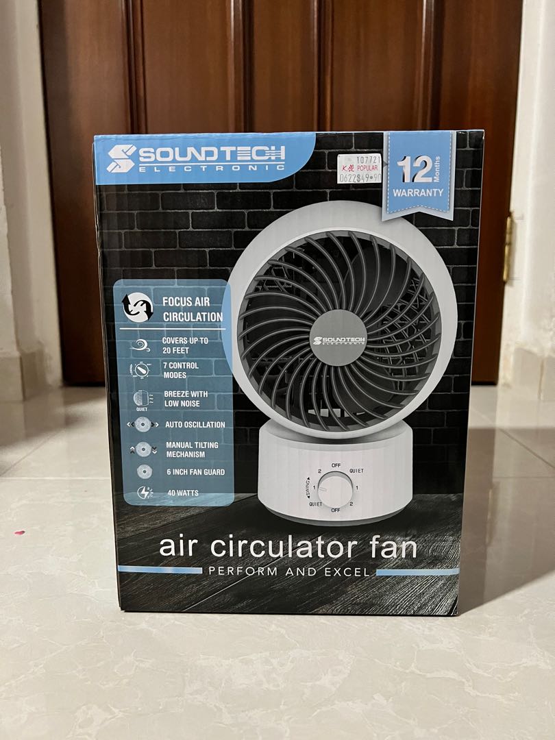 Soundtech Air Circulator Fan, TV & Home Appliances, Air Conditioners ...