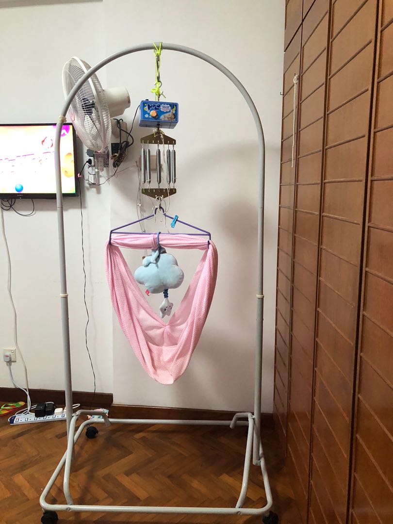 Spring cot stand cradle controller, Babies & Kids, Baby Nursery & Kids ...