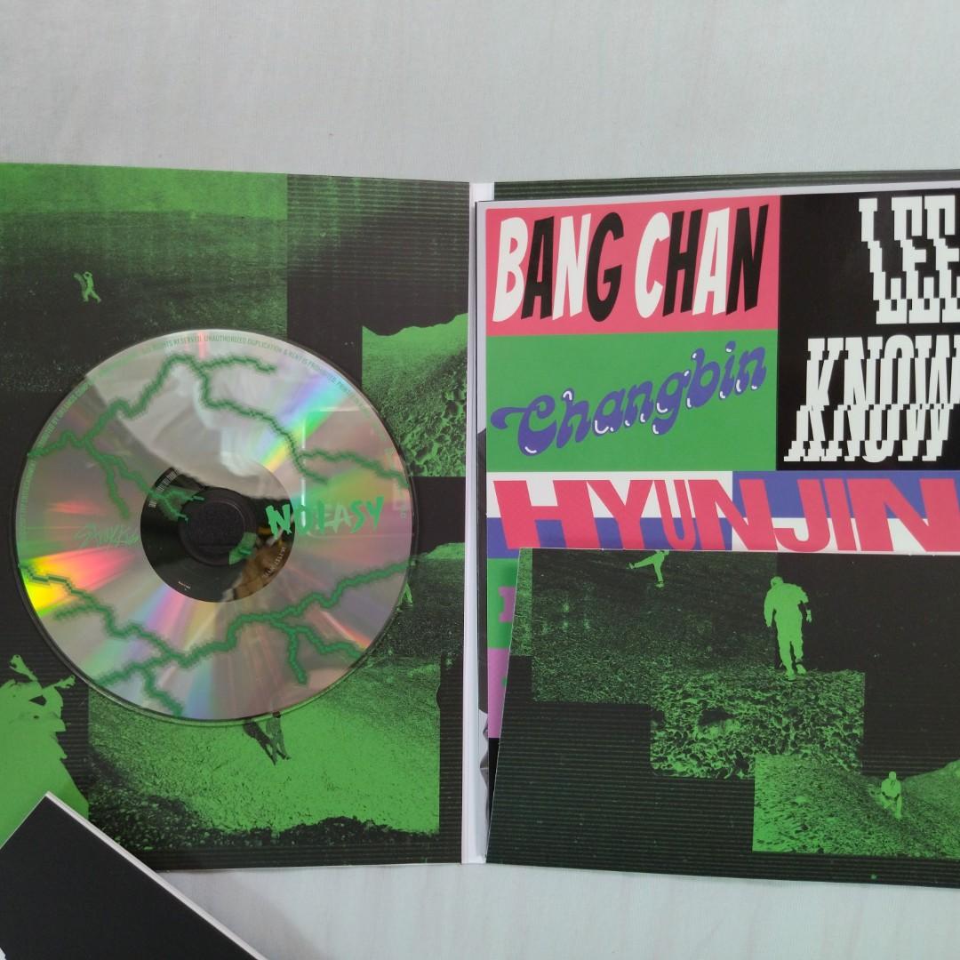 Stray Kids NOEASY CD Sleeve + Sticker set Ver A/ B, Hobbies & Toys ...