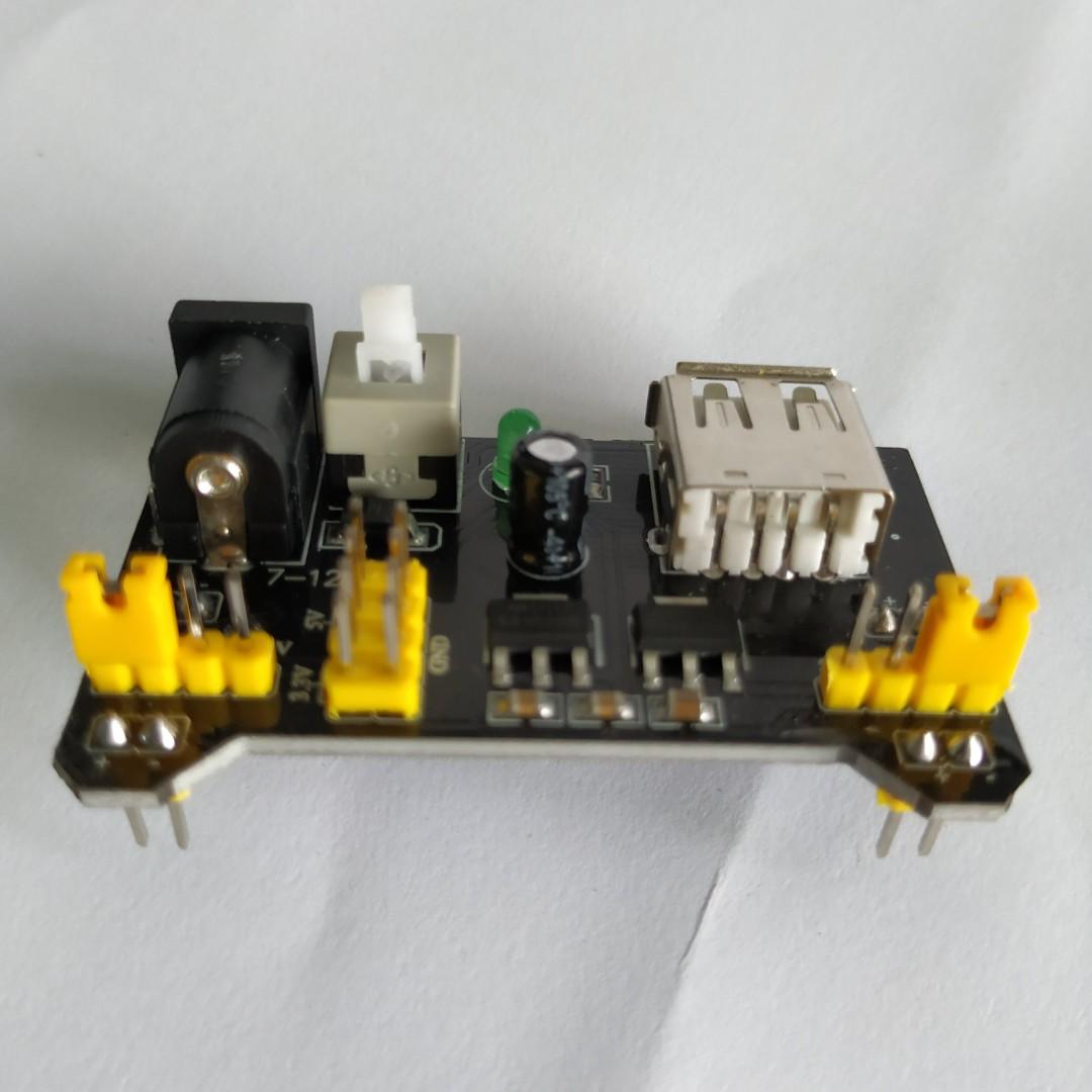 [STUDENT'S DEAL!] 3.3V/5V Dual Rail Breadboard Mounted Regulated Power ...