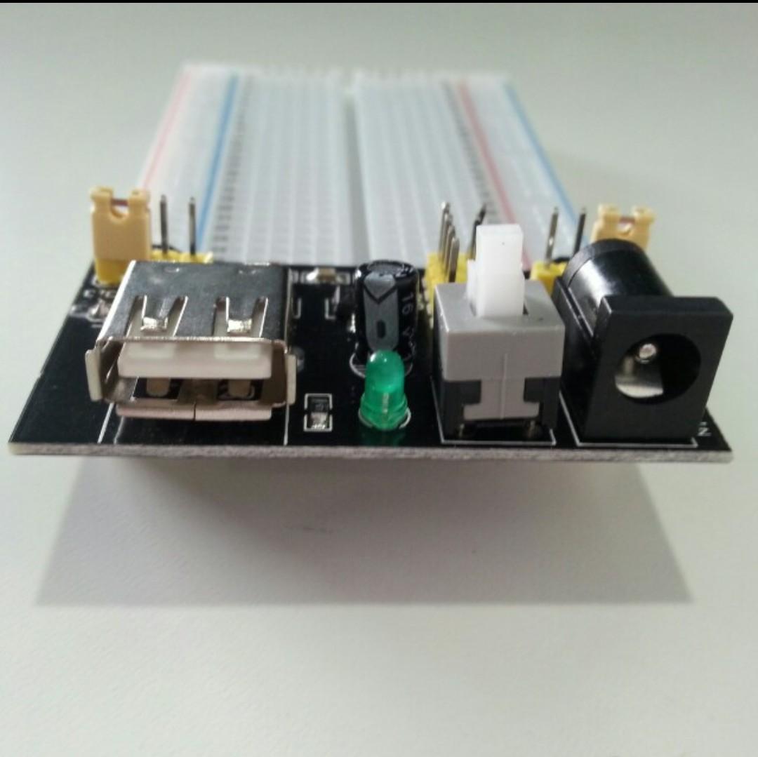 [STUDENT'S DEAL!] 3.3V/5V Dual Rail Breadboard Mounted Regulated Power ...