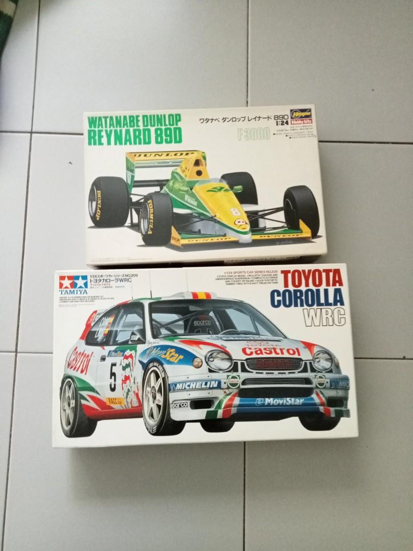 Tamiya Hasegawa 1/24 model kits Toyota Corolla WRC WATANABE dunlop ...