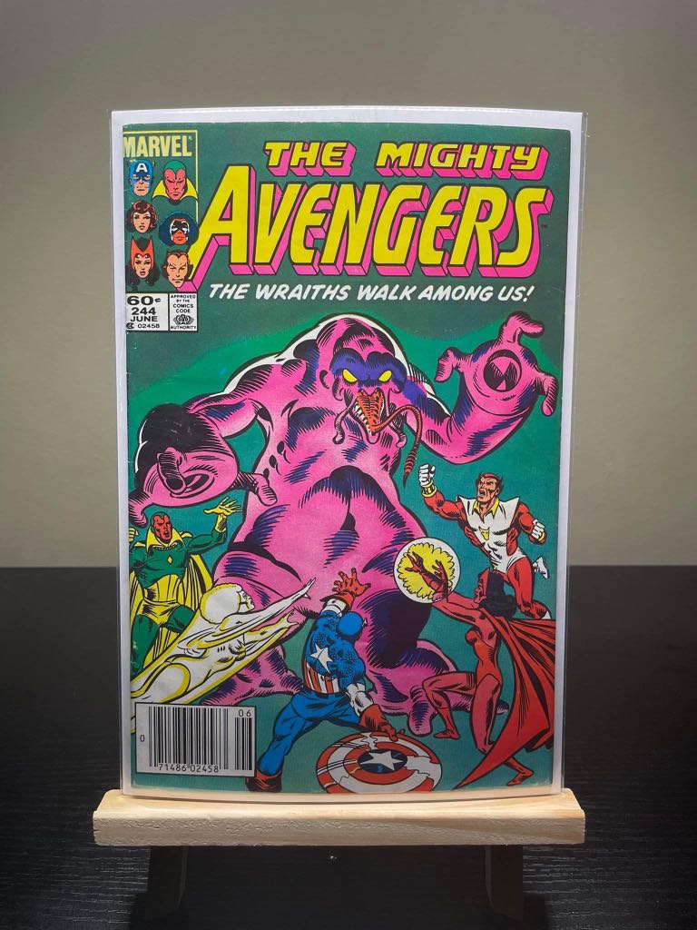 The Avengers Issue 244 Newsstand, Hobbies & Toys, Books & Magazines ...