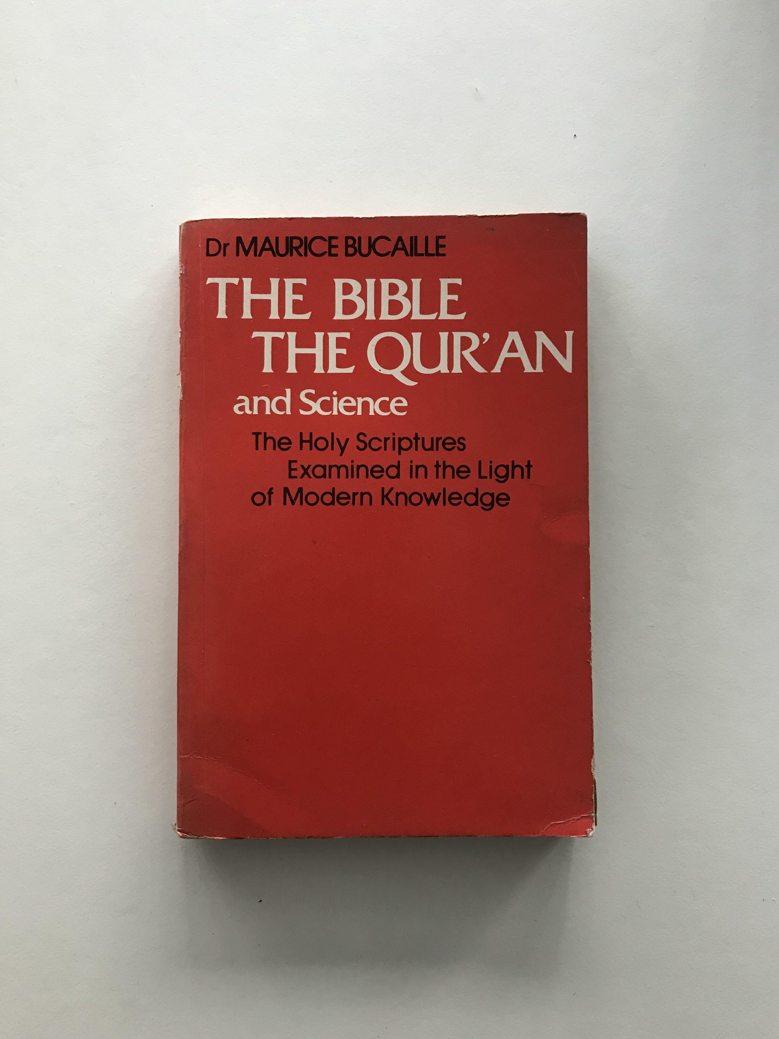 The Bible, The Quran and Science by Dr Maurice Bucaille, Hobbies & Toys ...