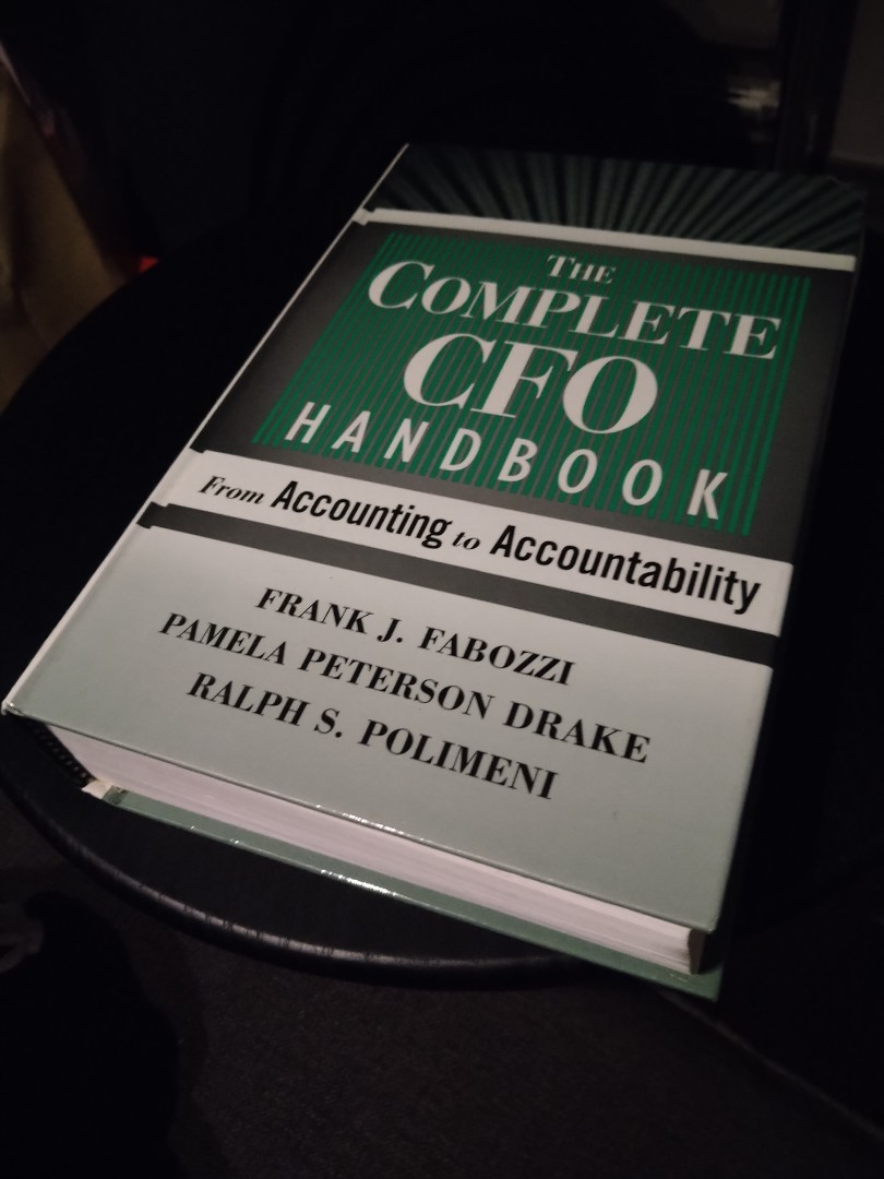 The Complete CFO Handbook, Hobbies & Toys, Books & Magazines, Textbooks on Carousell