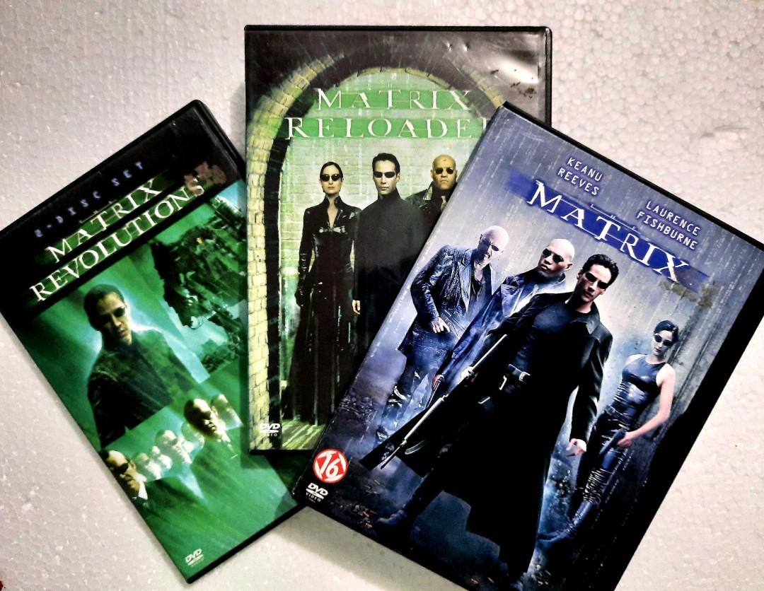 THE MATRIX TRILOGY [DVD], Hobbies & Toys, Music & Media, CDs & DVDs on ...