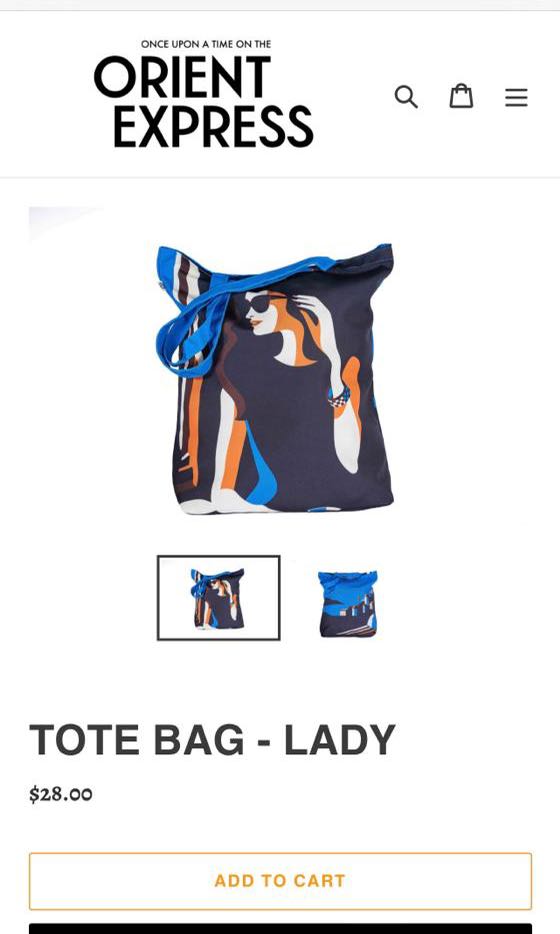 The Orient Express Tote Bag, Women's Fashion, Bags & Wallets, Tote Bags ...