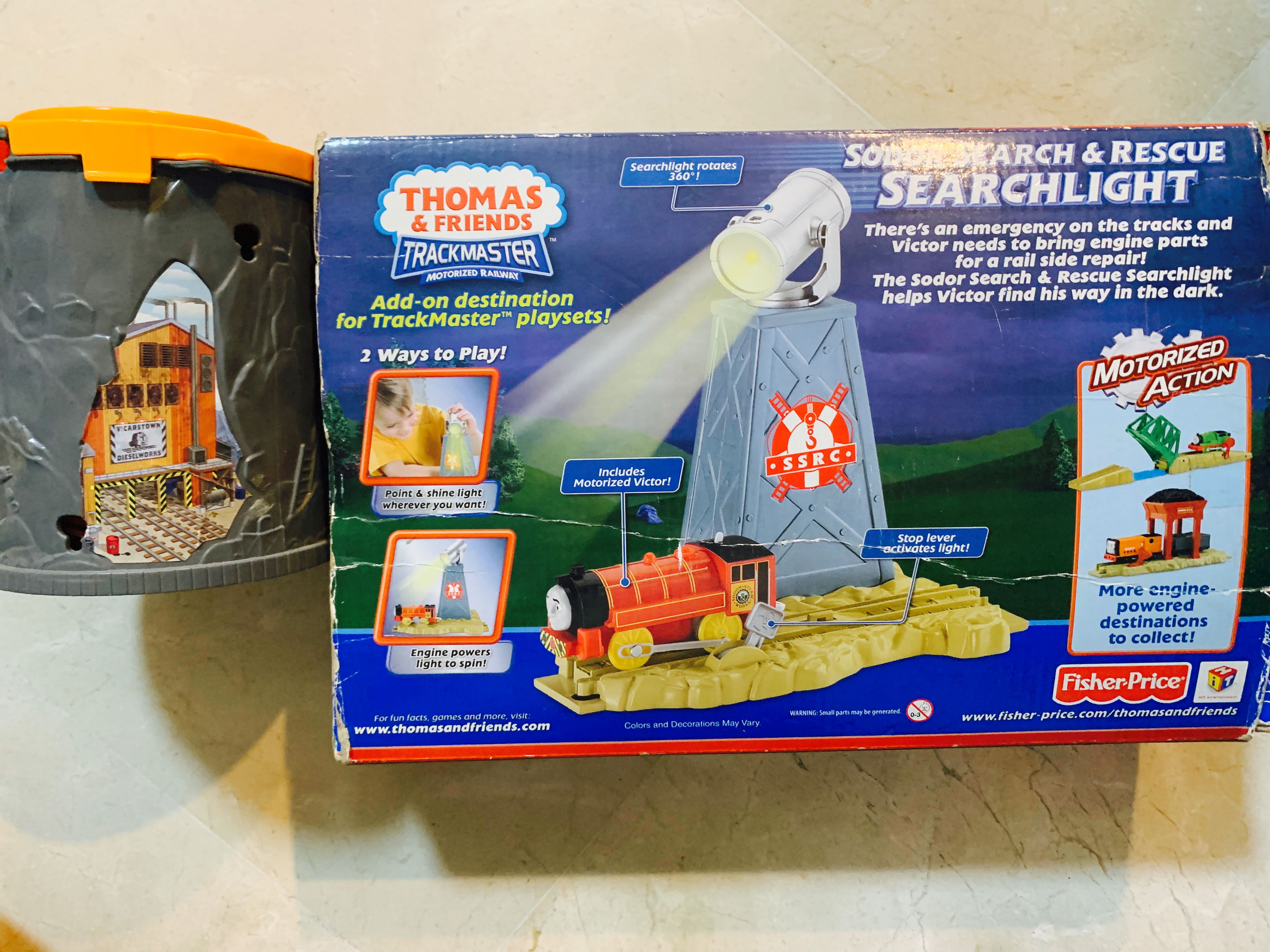 Thomas & Friends sodor search & rescue searchlight, Hobbies & Toys ...