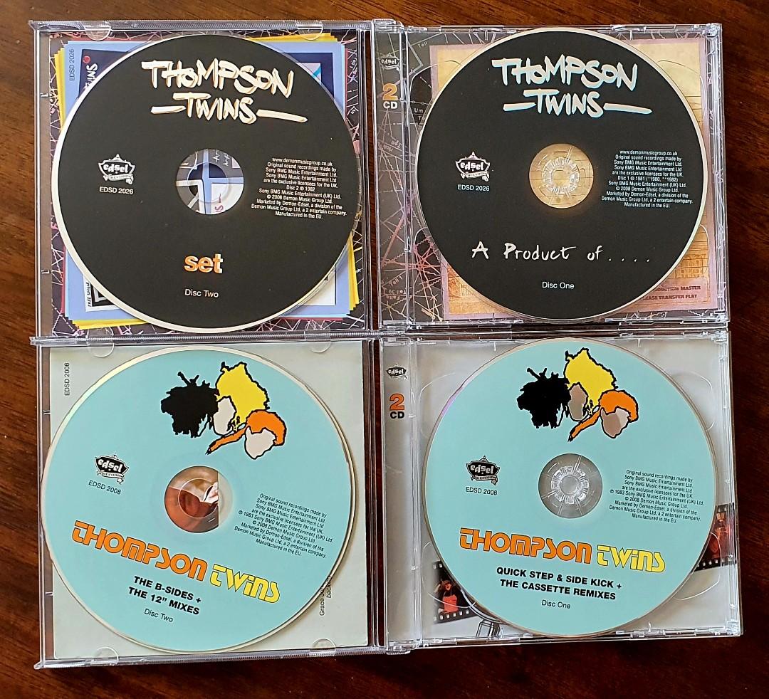 Thompson Twins 5 Albums Deluxe Boxset 8 Cd Discs : A Product Of ...