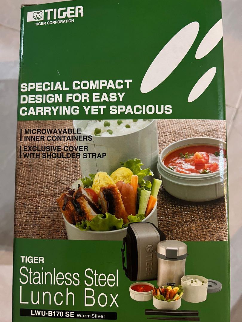 Tiger Stainless Steel Lunch Box, TV & Home Appliances, Kitchen ...