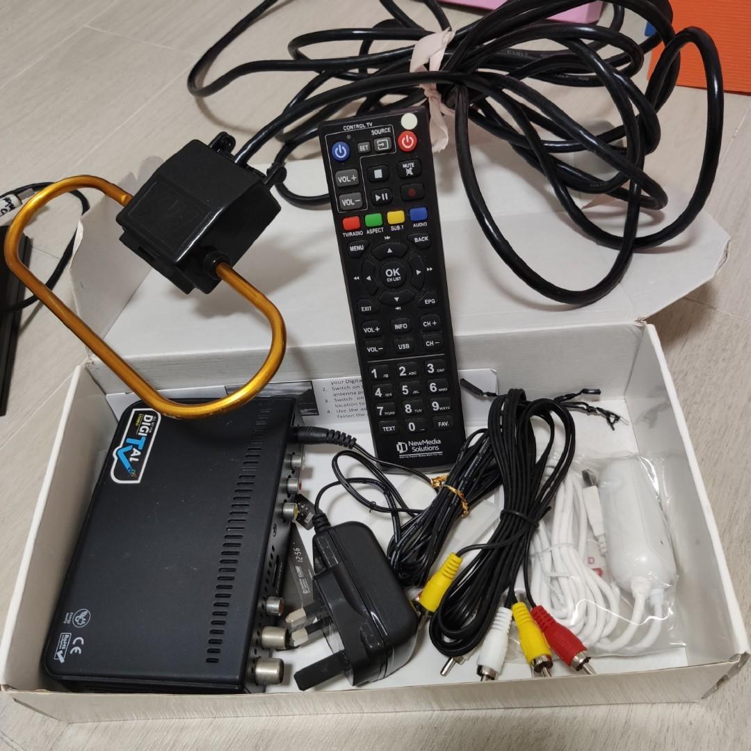 Digital TV box complete set, TV & Home Appliances, TV & Entertainment ...