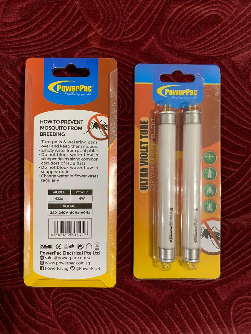 Ultraviolet Tubes for Mosquito Repellent - Set of 4 on Carousell