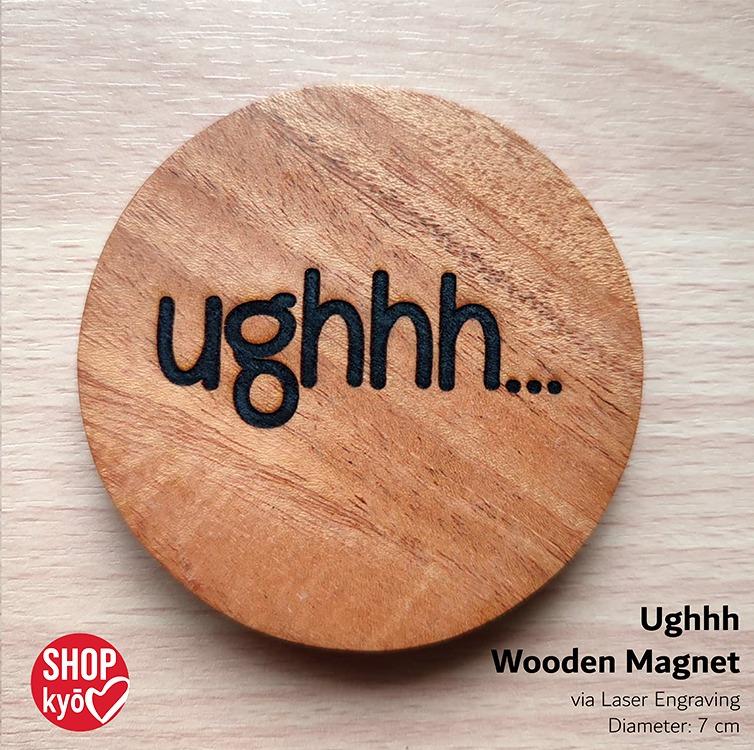 Unique and Cool Wooden Fridge Magnets!, Hobbies & Toys, Stationary ...