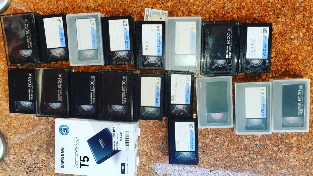 VHS, VHS-C,Hi8, Video8 and Mini DV Tapes to Digital Conversion, Audio ...