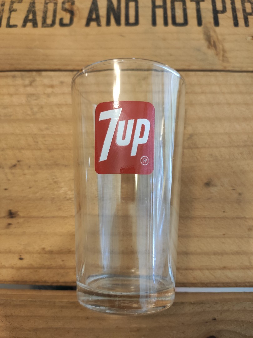 Vintage 7up Glass, Hobbies & Toys, Memorabilia & Collectibles, Vintage ...