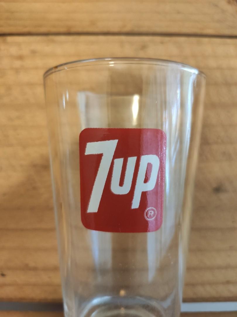 Vintage 7up Glass, Hobbies & Toys, Memorabilia & Collectibles, Vintage ...
