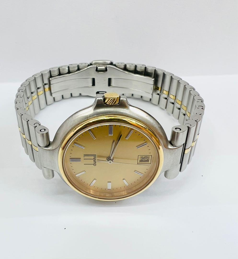 Vintage Alfred Dunhill Gold/Steel Couple Watch(W0706/07), Women's ...