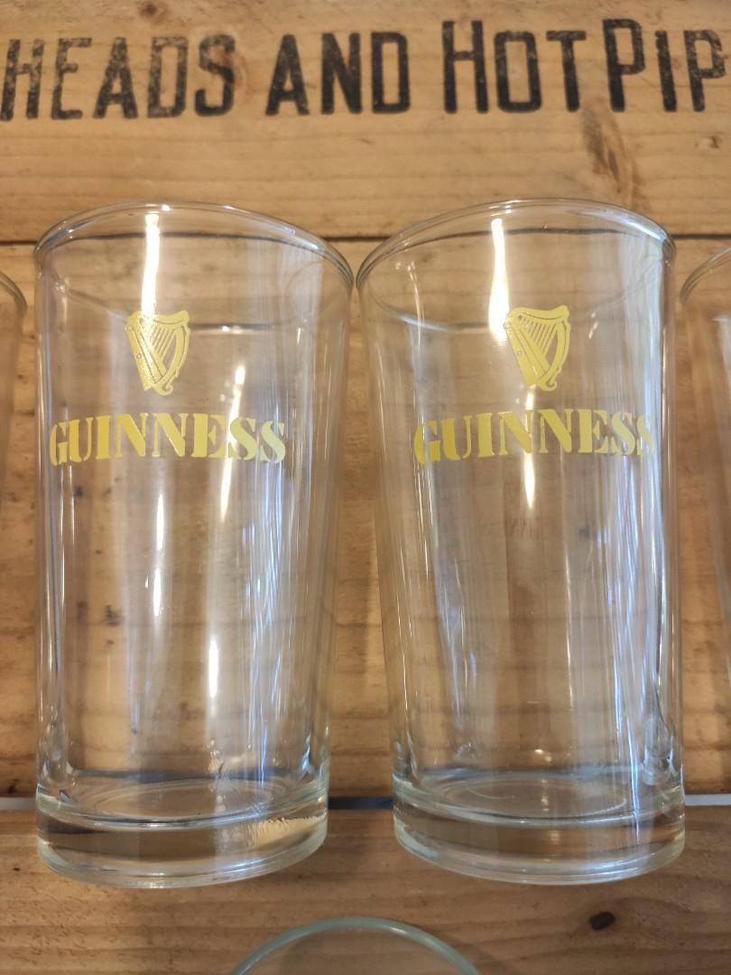 Vintage Guinness Glass, Hobbies & Toys, Memorabilia & Collectibles ...