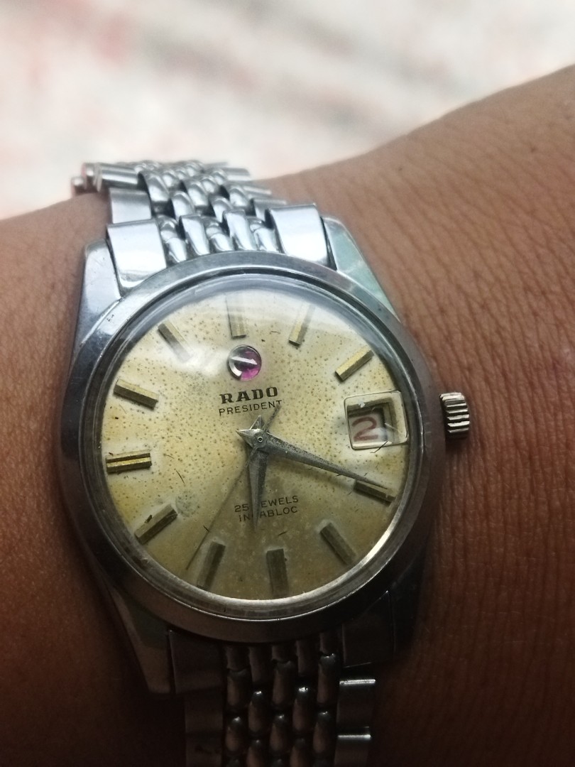 Vintage Rado President automatic, Men's Fashion, Watches & Accessories ...