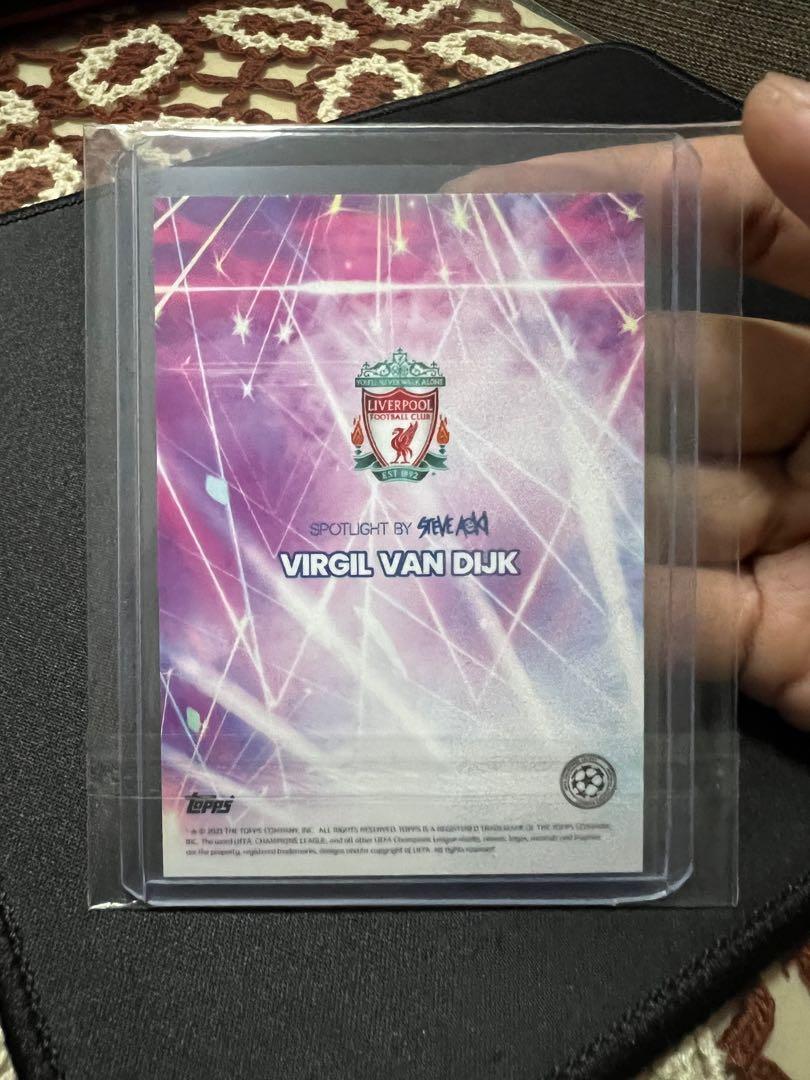 Virgil Van Dijk Autograph, Hobbies & Toys, Toys & Games on Carousell