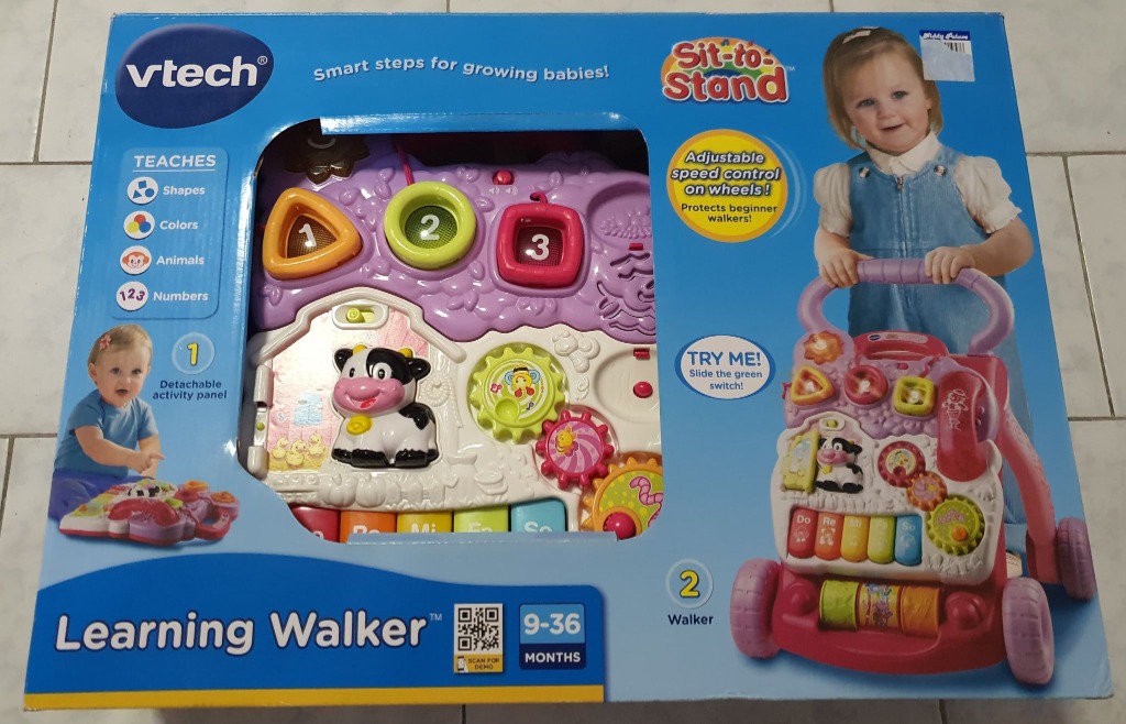 Vtech sit to stand walker, Babies & Kids, Infant Playtime on Carousell