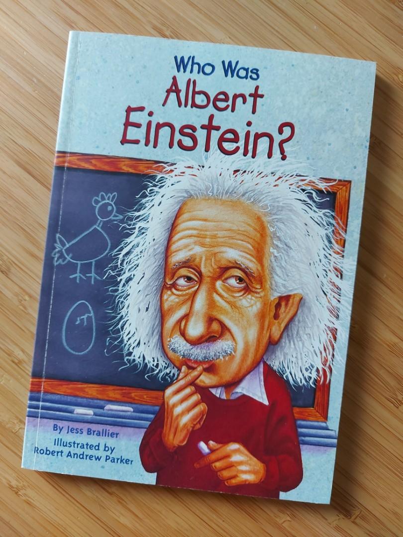 Who Was Albert Einstein ? By Jess Brallier, 興趣及遊戲, 書本 & 文具, 小說及非小說 ...