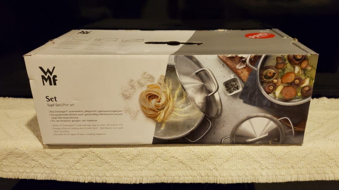 WMF Inspiration 4pc cookware set, Furniture & Home Living, Kitchenware ...