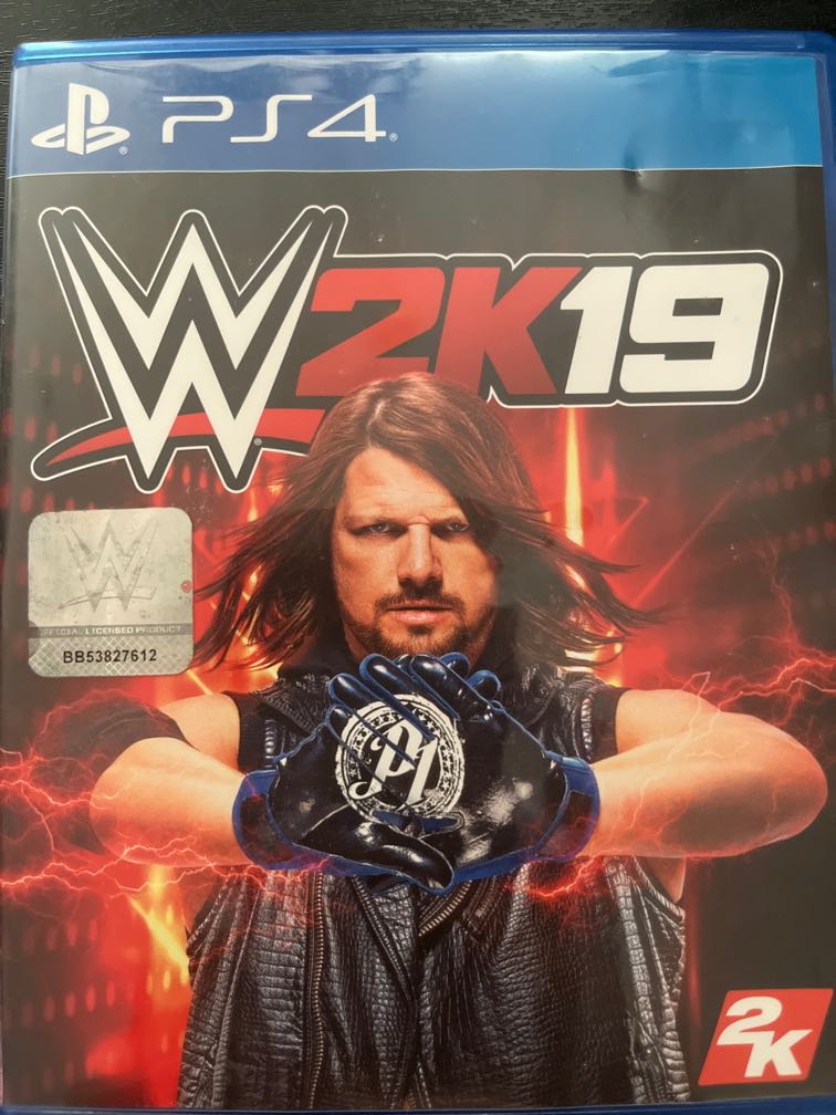 WWE 2K19 PS4, Video Gaming, Video Games, PlayStation on Carousell