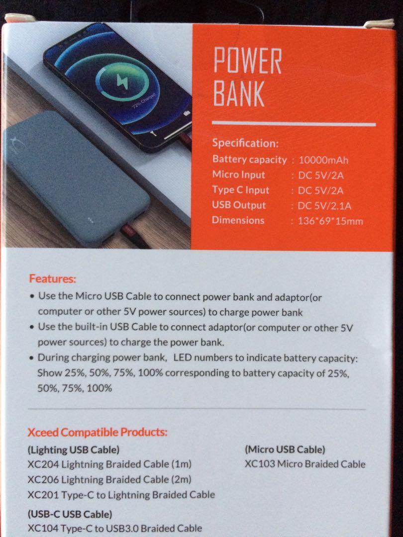 Xceed Powerbank, Mobile Phones & Gadgets, Mobile & Gadget Accessories ...