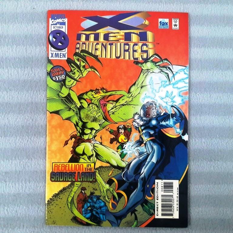 X-Men Adventures Season III #8 (Marvel Comics) Ralph Macchio, Hector ...