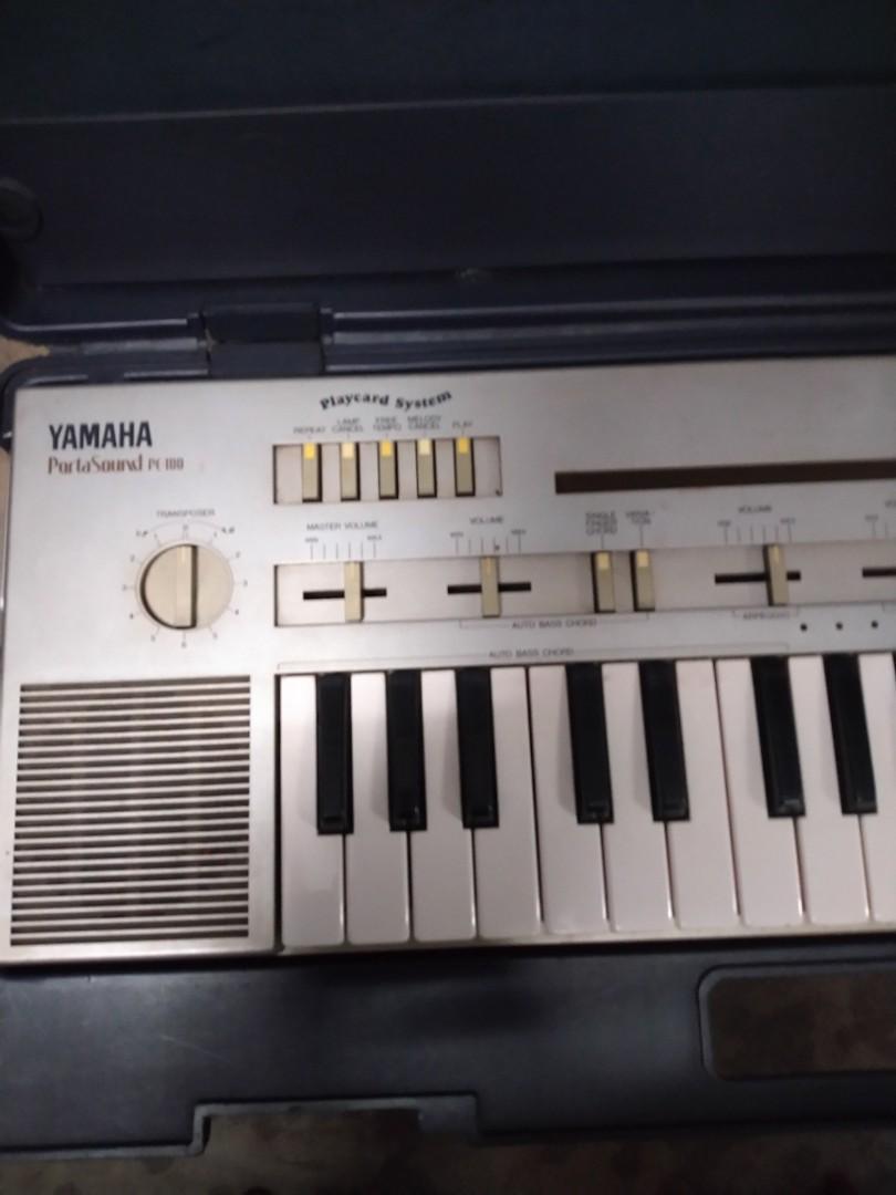 Yamaha PC-100 Keyboard Vintage 1982, Hobbies & Toys, Music & Media ...