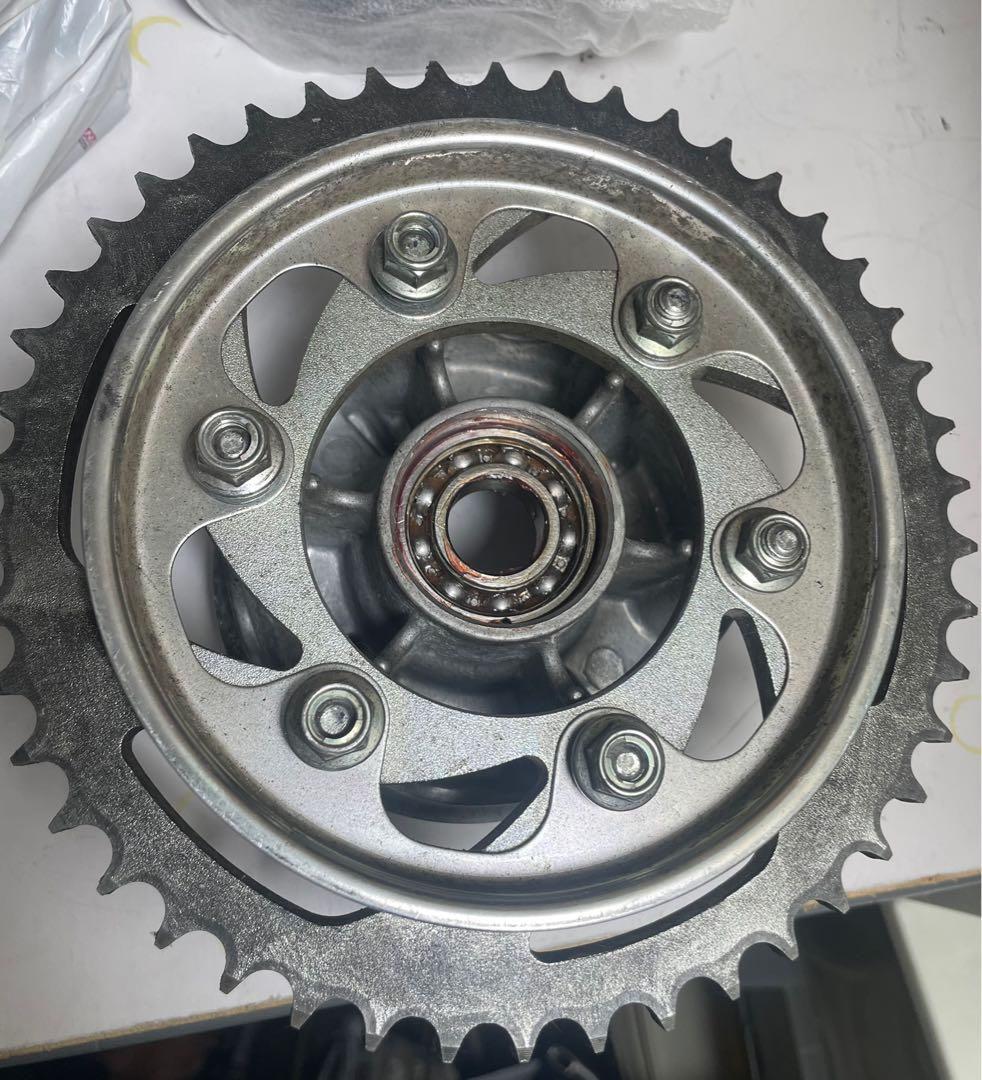 Yamaha Sniper V3 Rim set, Motorcycles, Motorcycle Accessories on Carousell