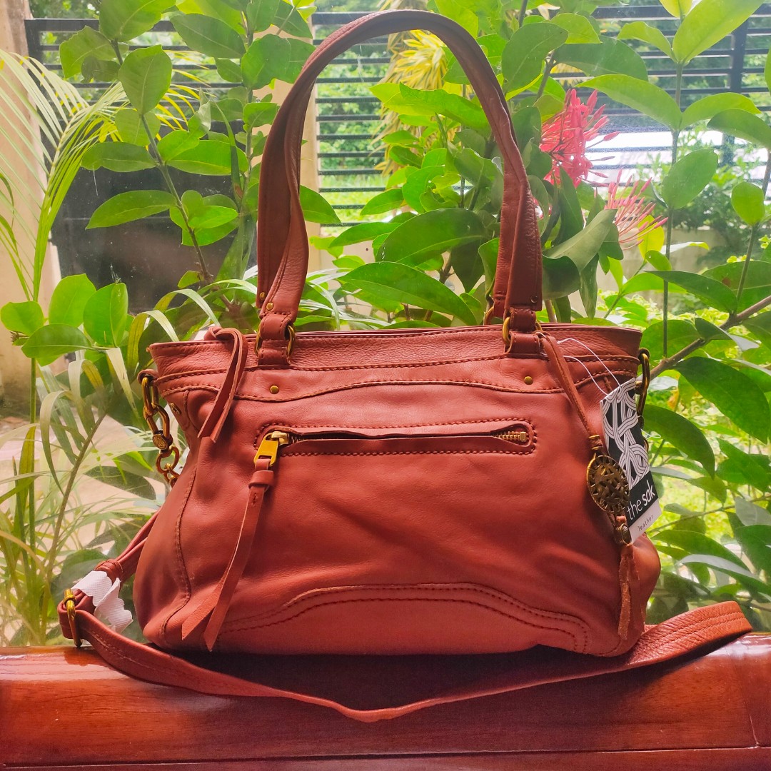 100% Original BNEW w/Tag The Sak Genuine Leather 2-way Crossbody ...