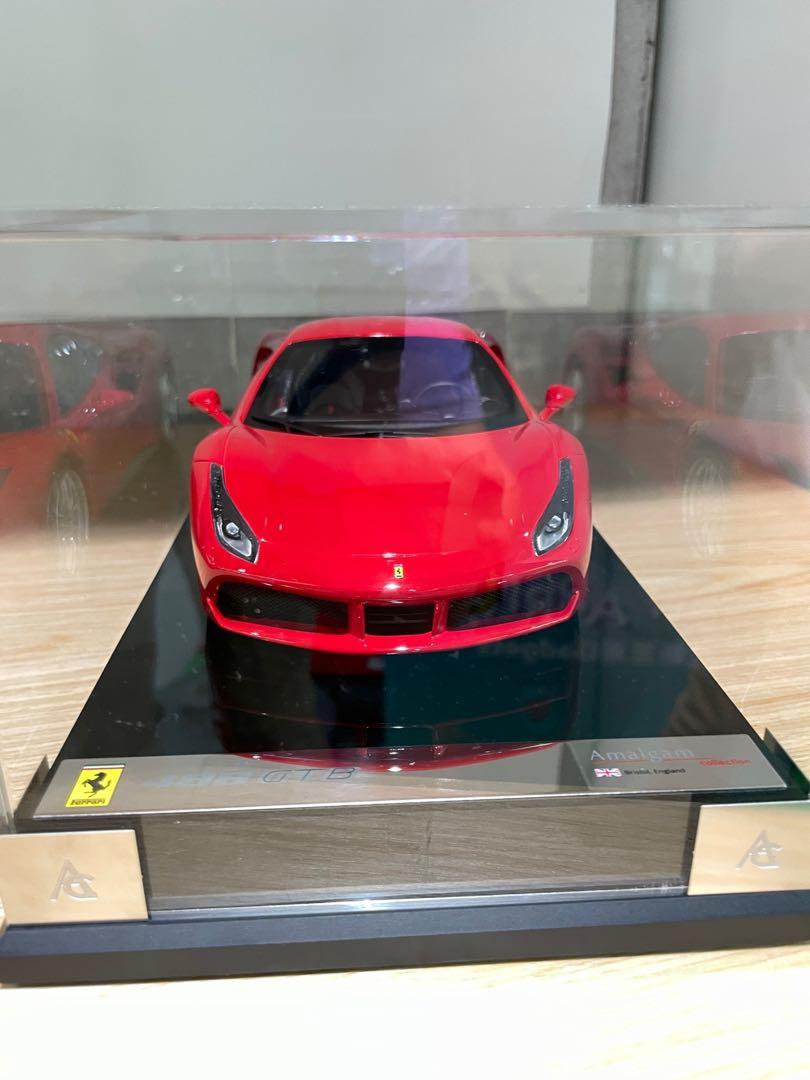 1/18 Amalgam Ferrari 488 GTB, 興趣及遊戲, 玩具 & 遊戲類 - Carousell