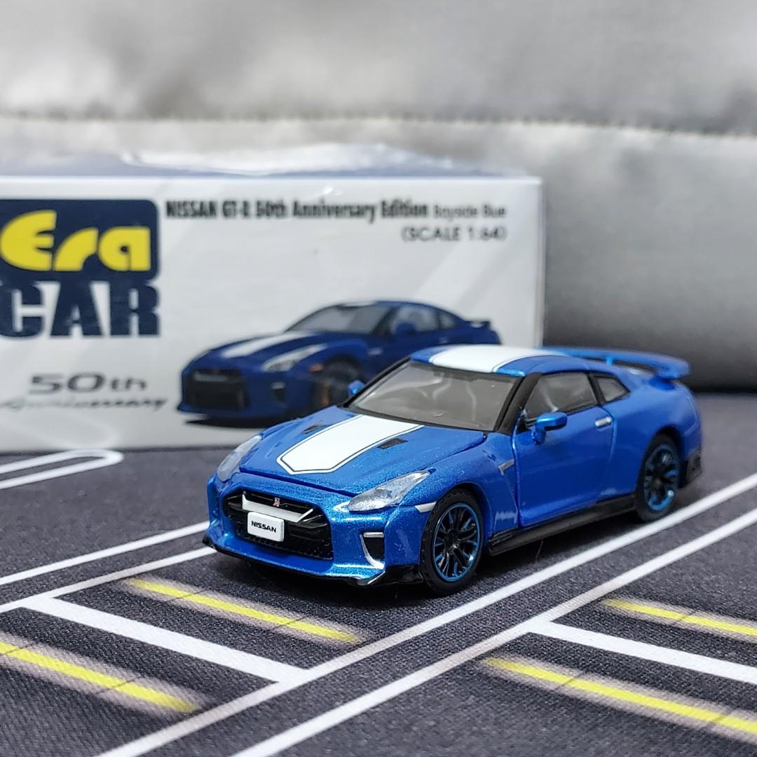 1/64 Nissan GT-R (R35) 50th anniversary edition bayside blue, Hobbies ...