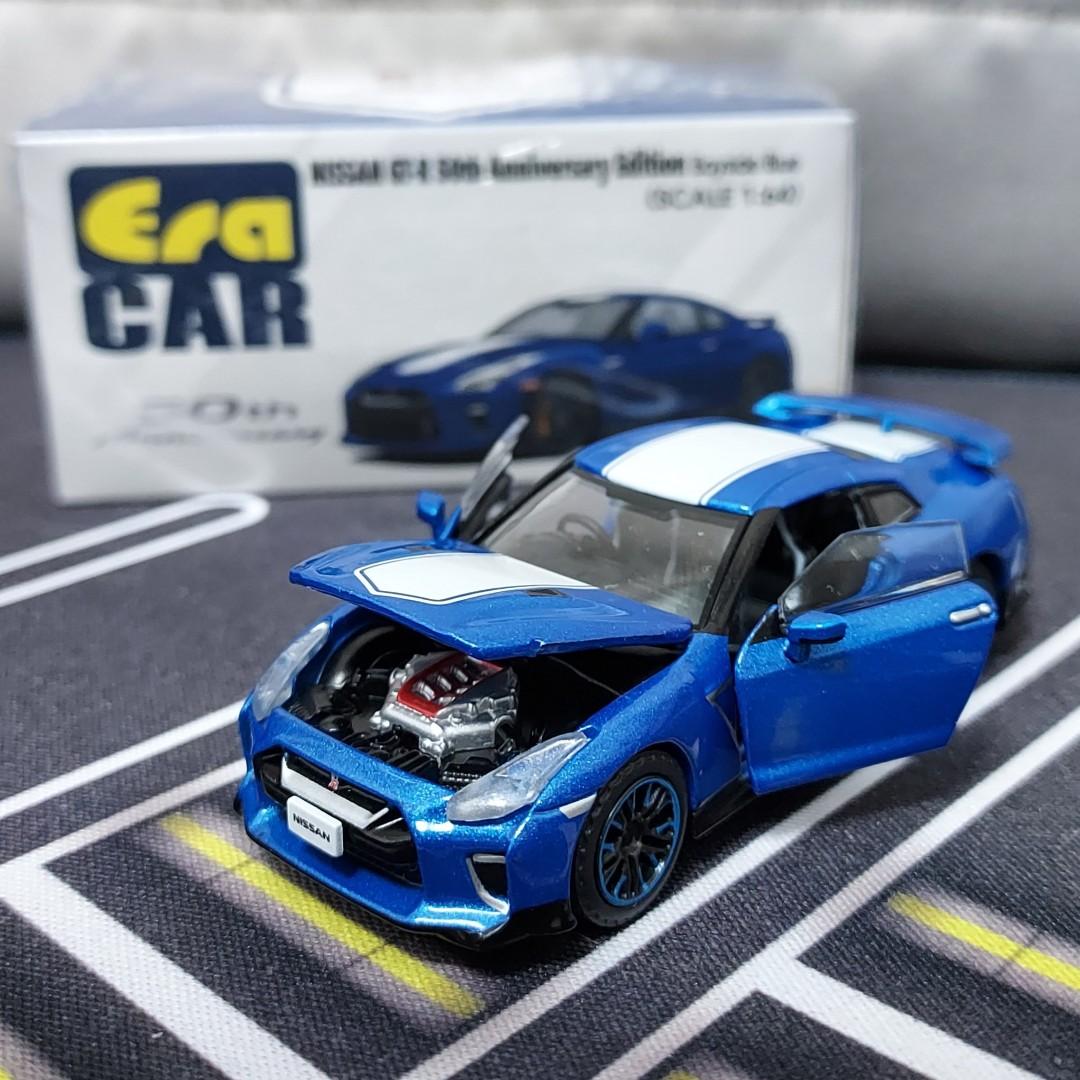 1/64 Nissan GT-R (R35) 50th anniversary edition bayside blue, Hobbies ...