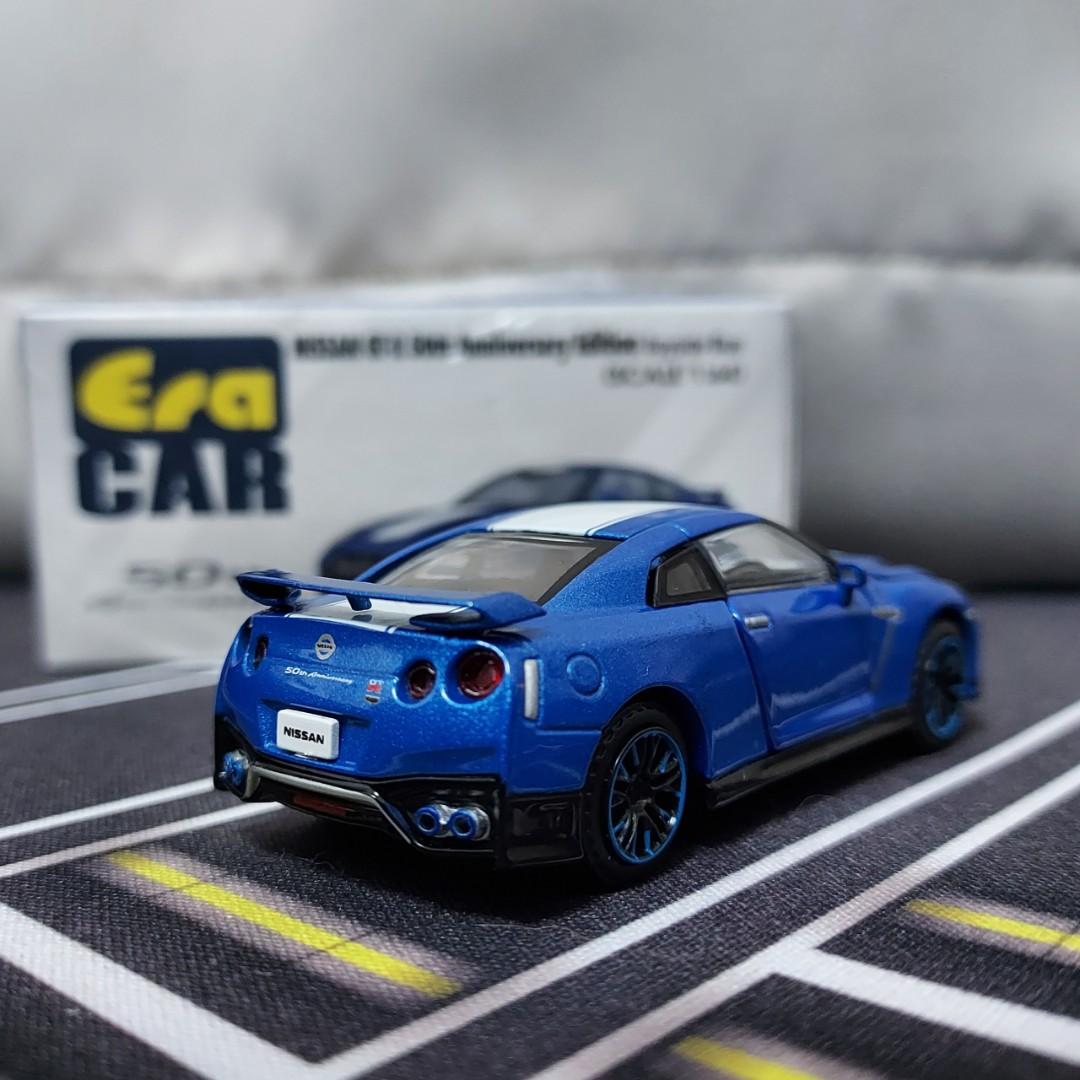 1/64 Nissan GT-R (R35) 50th anniversary edition bayside blue, Hobbies ...