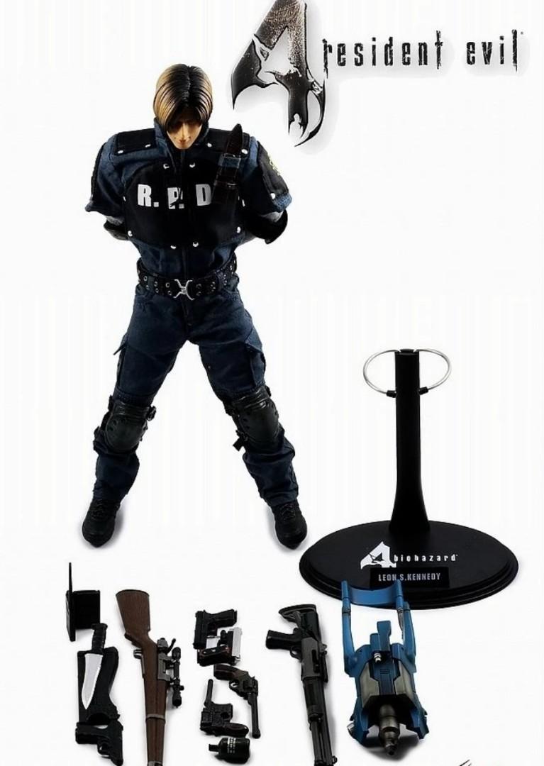 1：6 生化危機 4 Biohazard Resident Evil 4 Leon Kennedy RPD 警察服版 action ...
