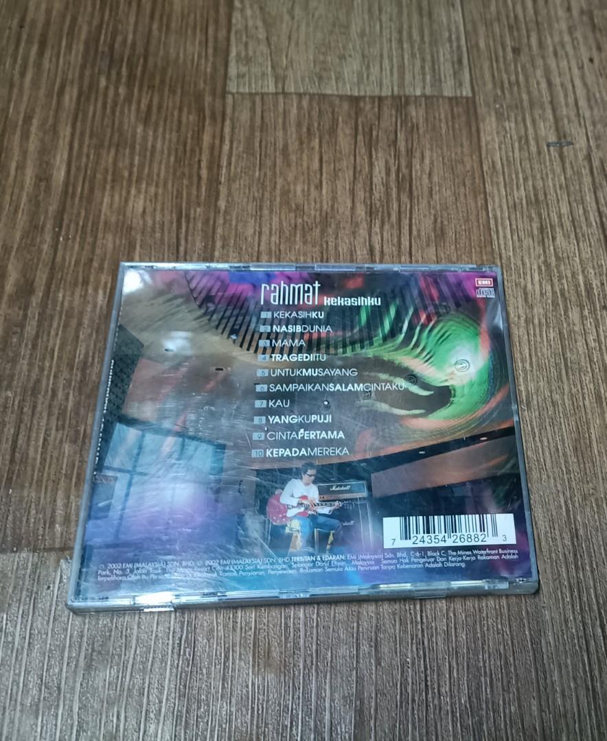 CD RAHMAT EKAMATRA @2002 EMI (M) Sdn Bhd.. album Studio Solo rakaman ke enam penyanyi Rahmat ...