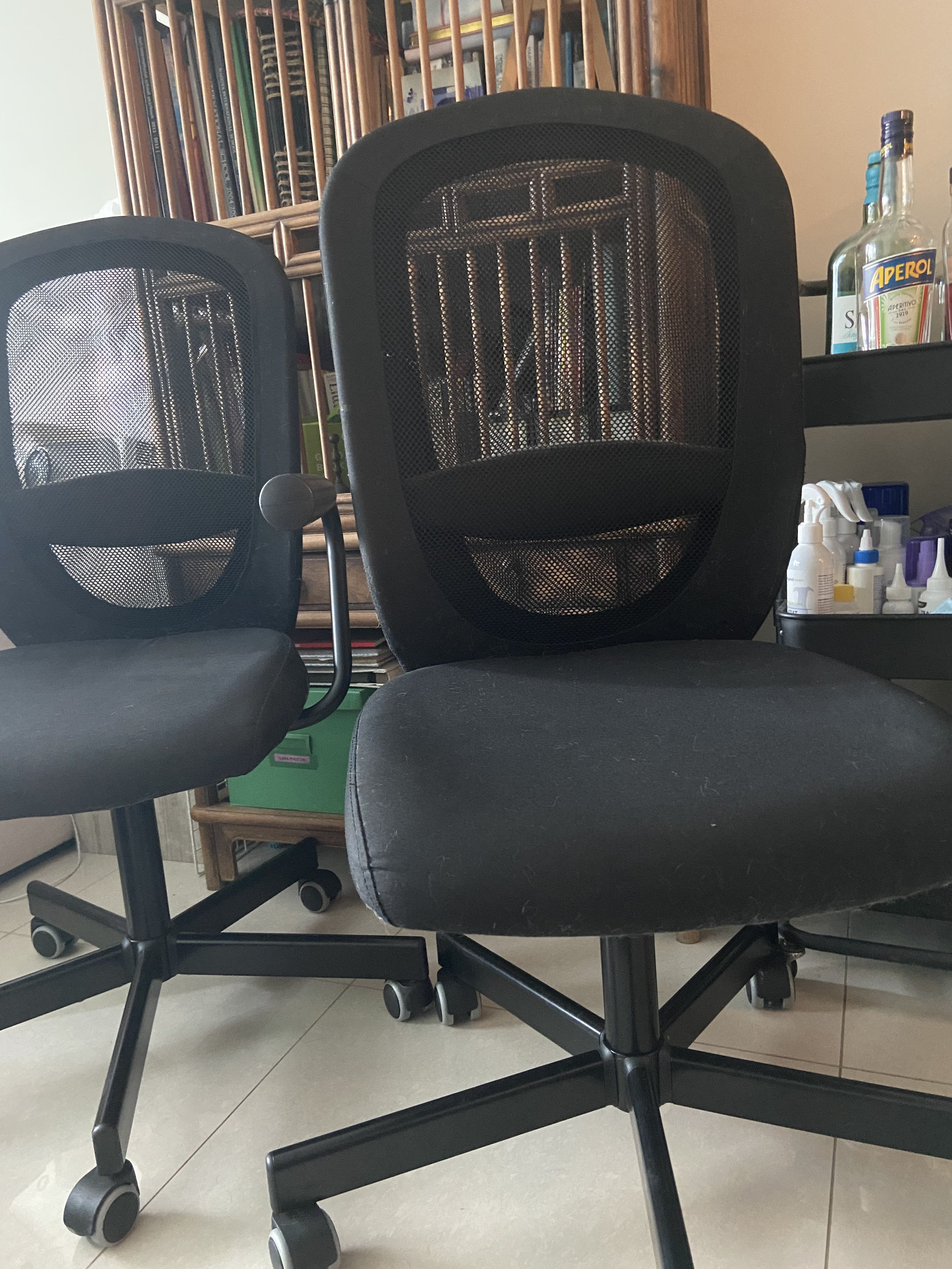 IKEA flintan / nominell office chair with and without arm rests ...