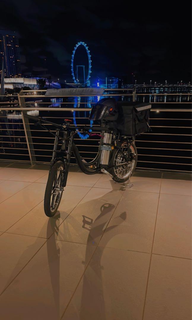 60v eco drive WTT fixie/polygon siskiu, Sports Equipment, PMDs, E ...