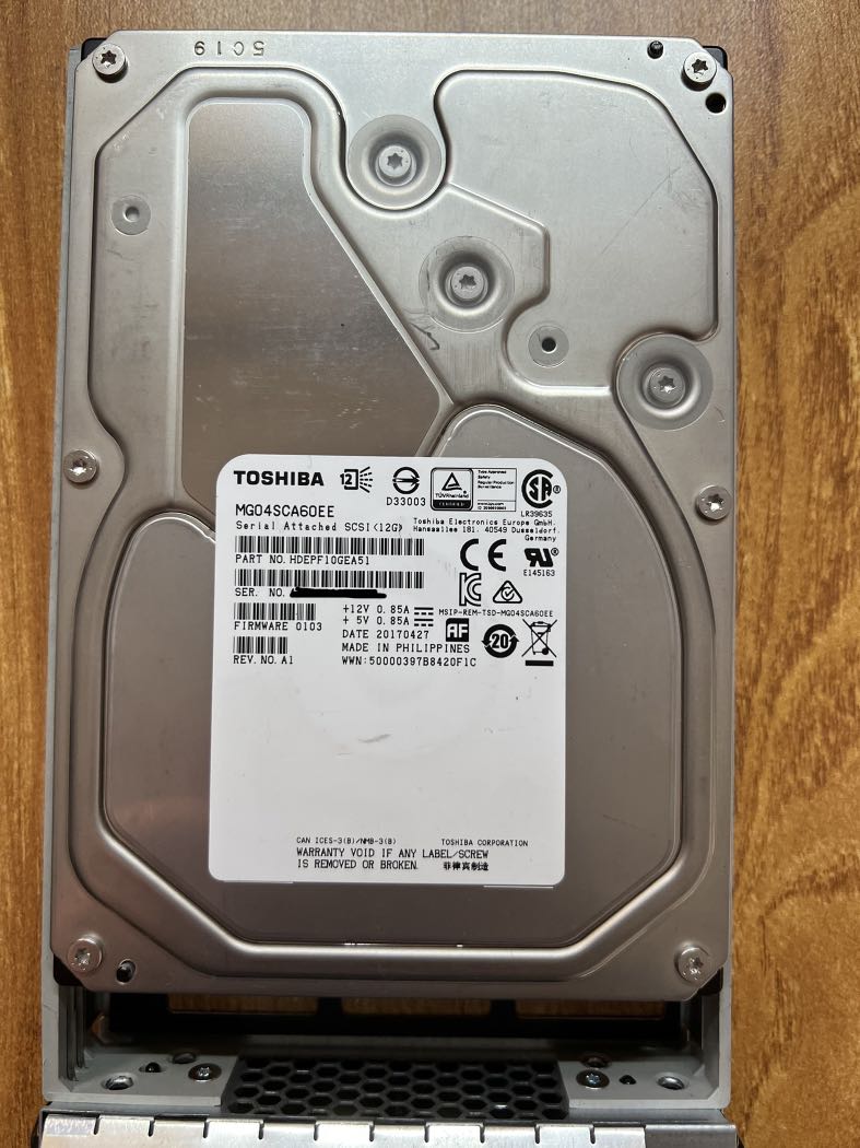 6 TB SAS hard disk, Computers & Tech, Parts & Accessories, Hard Disks ...