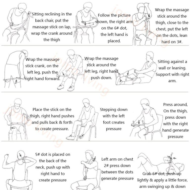 [FREE DELIVERY] Thera Cane Trigger Point Tool Acupoint Self Massage ...