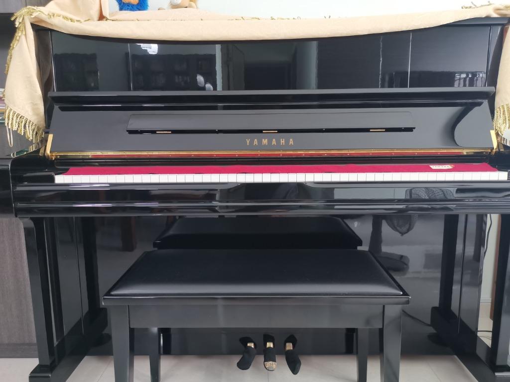 * Yamaha U1J Upright Piano *, Hobbies & Toys, Music & Media, Musical Instruments on Carousell