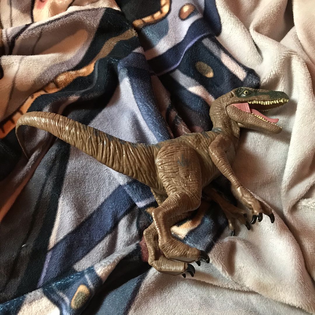 Action Figure Jurassic World Delta Velociraptor, Toys & Collectibles ...