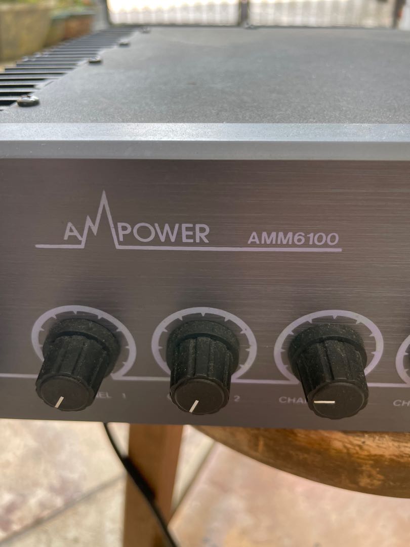 AM power PA amp model AMM6100, Audio, Soundbars, Speakers & Amplifiers ...